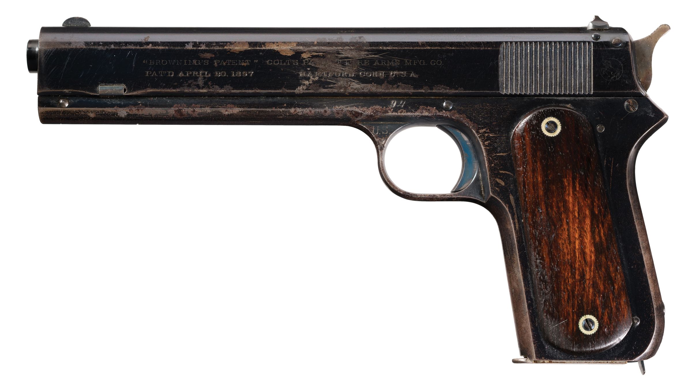 U.S. Army First Contract Colt Model 1900 Pistol | Rock Island Auction