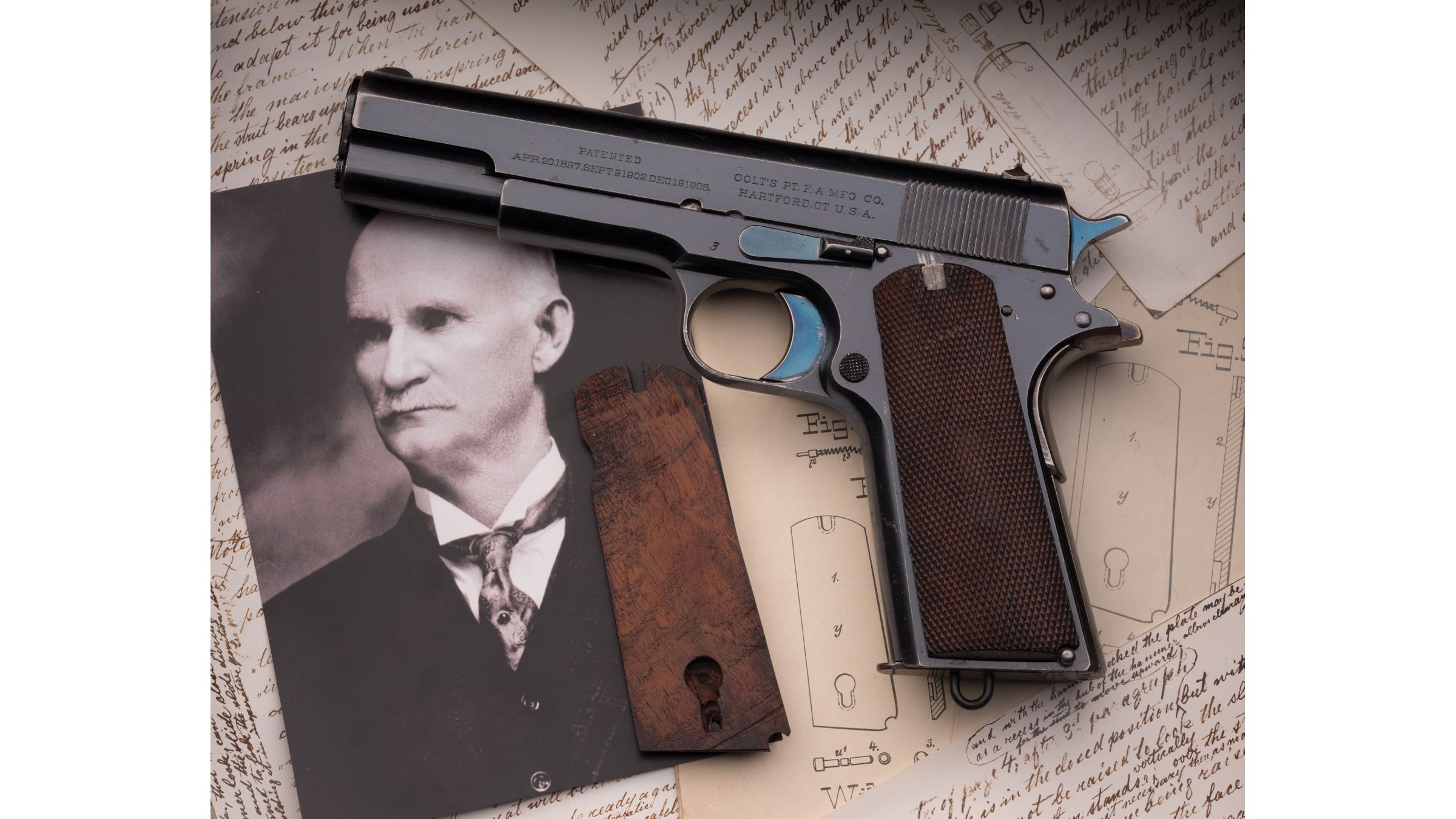 Serial Number 3 Colt Model 1910/1913 Prototype Trials Pistol | Rock ...