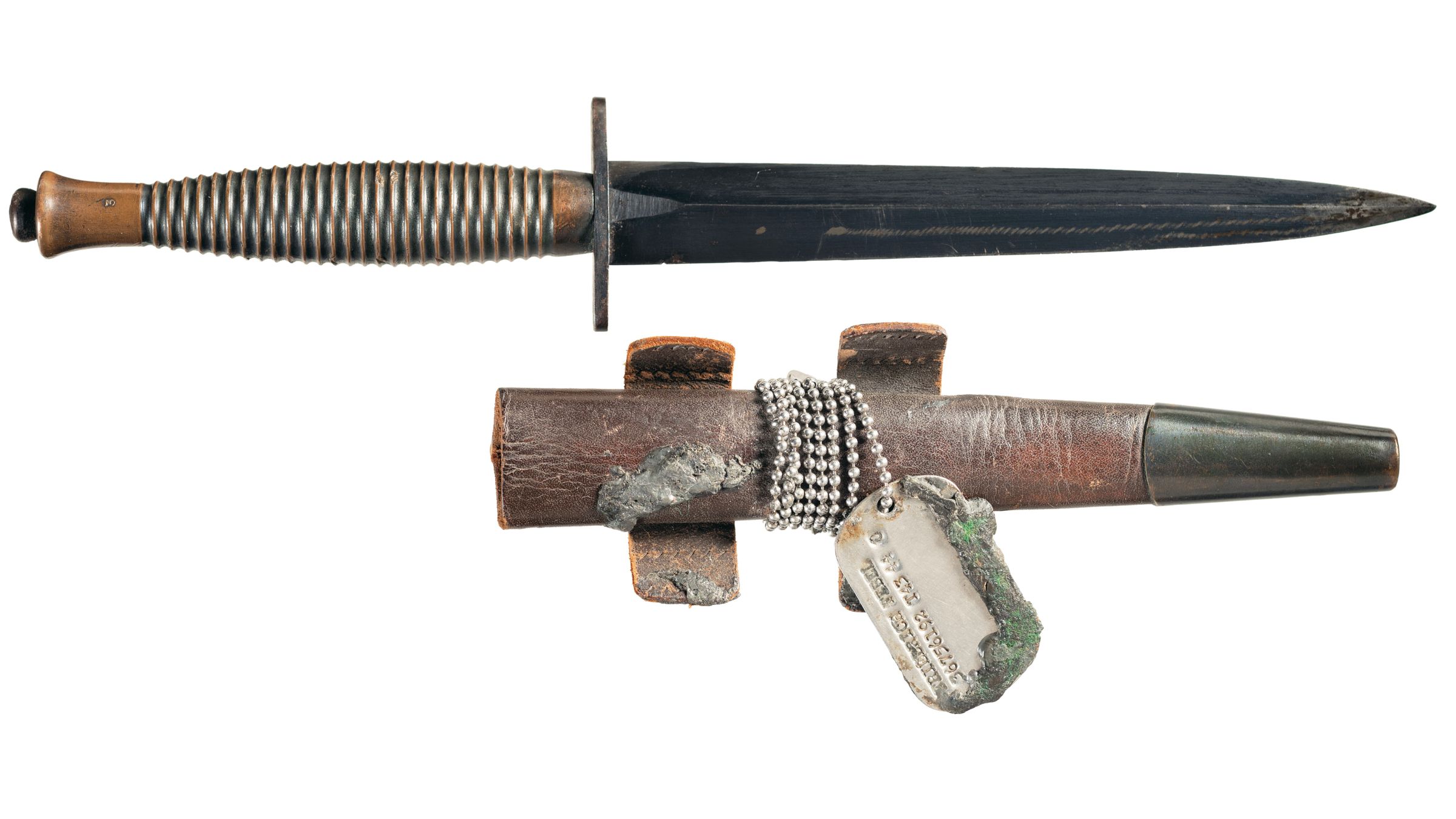 3rd Pattern Fairbairn-Sykes Commando Dagger with Sheath | Rock Island ...