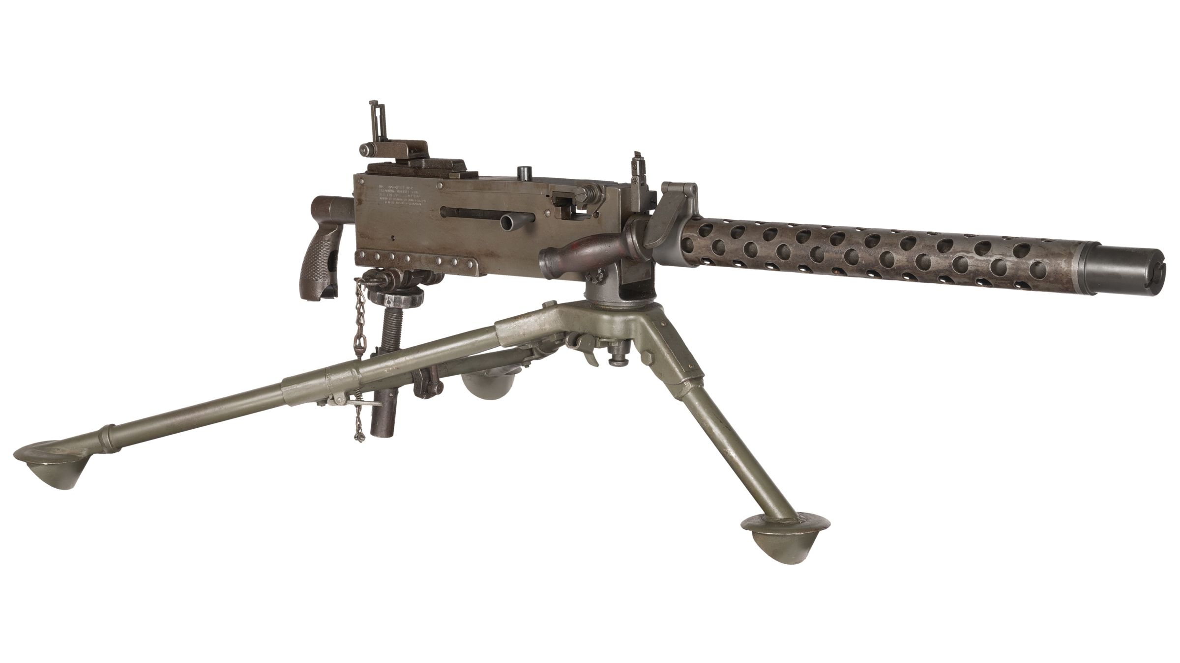 U.S. Saginaw 1919A4 Fully Transferable Machine Gun with Tripod | Rock ...