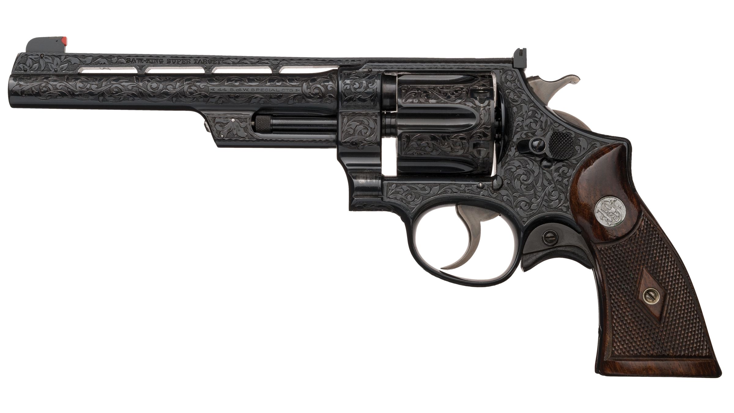 Cole Agee Master Engraved Smith And Wesson Triple Lock Da Revolver Rock Island Auction
