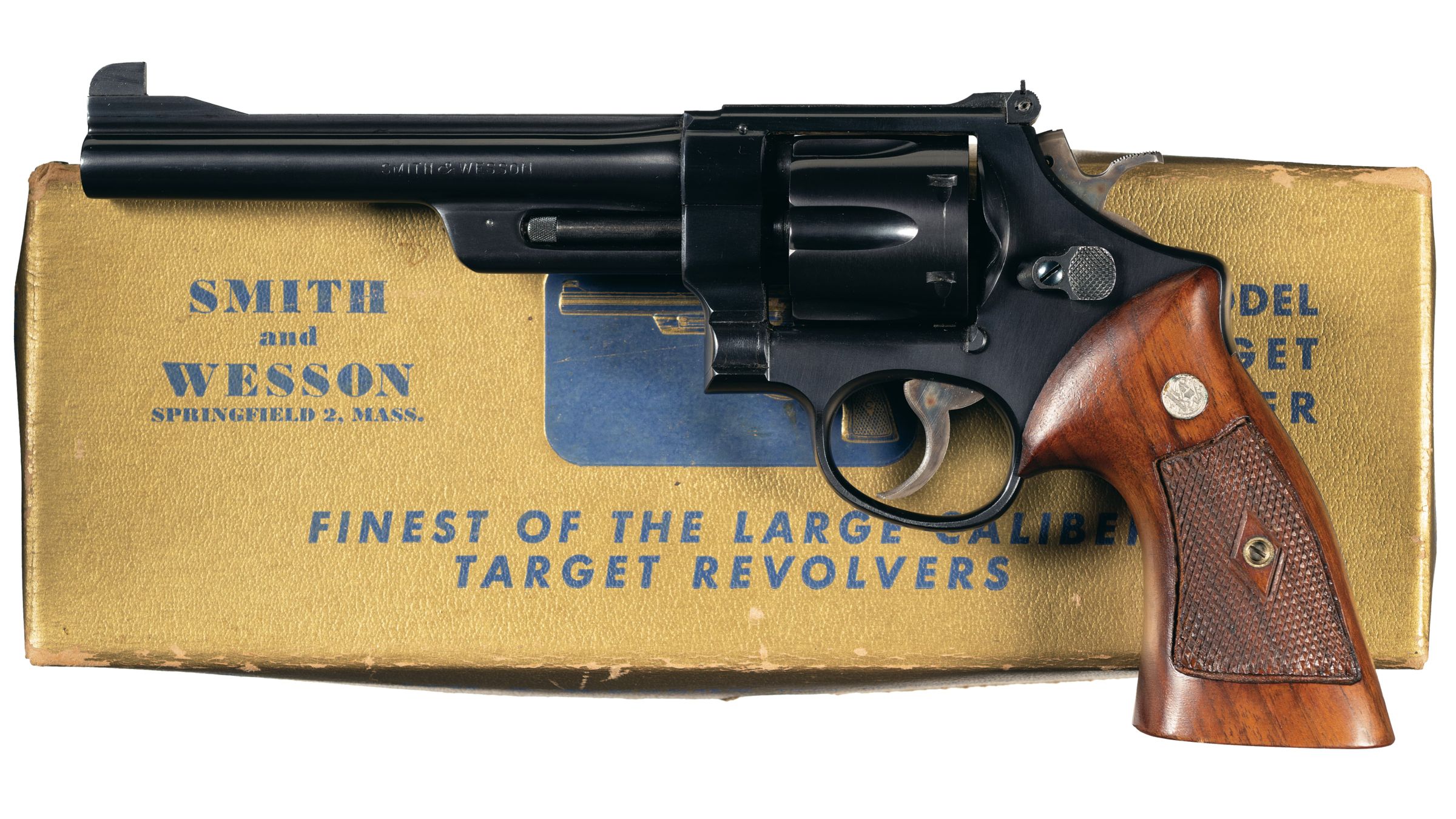 Smith & Wesson .44 Hand Ejector 4th Model Pre-Model 24 Revolver | Rock ...