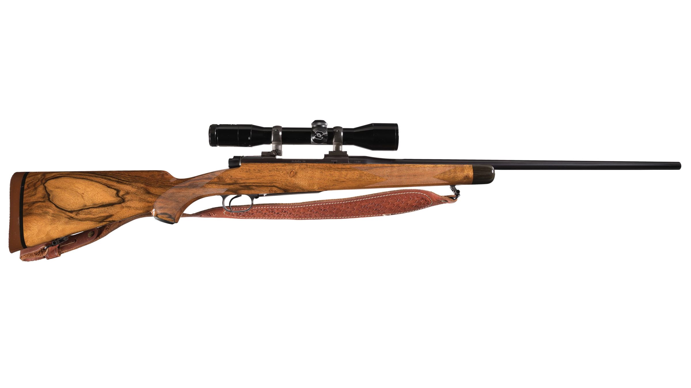 Dakota Arms Model 76 Left Handed Bolt Action Rifle with Scope | Rock ...