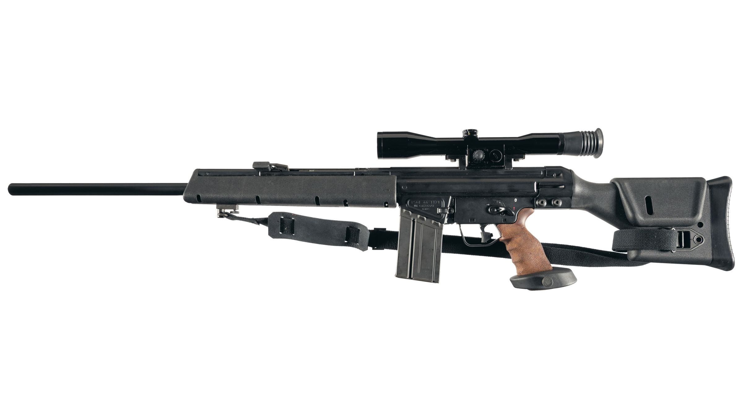 Heckler & Koch PSG1 Semi-Automatic Sniper Rifle with Scope | Rock ...