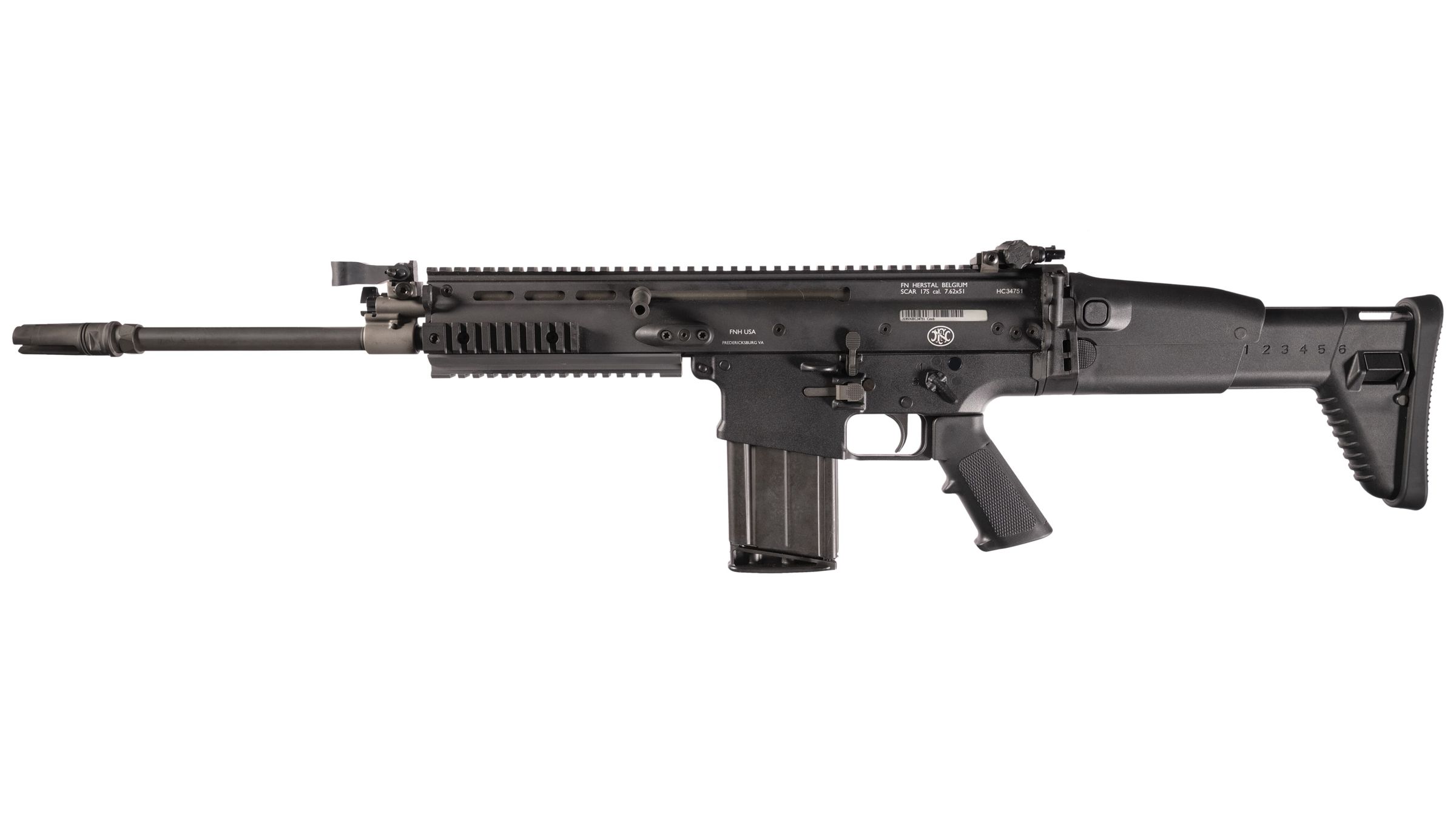 FNH U.S.A. FN SCAR 17S Semi-Automatic Rifle with Box | Rock Island Auction