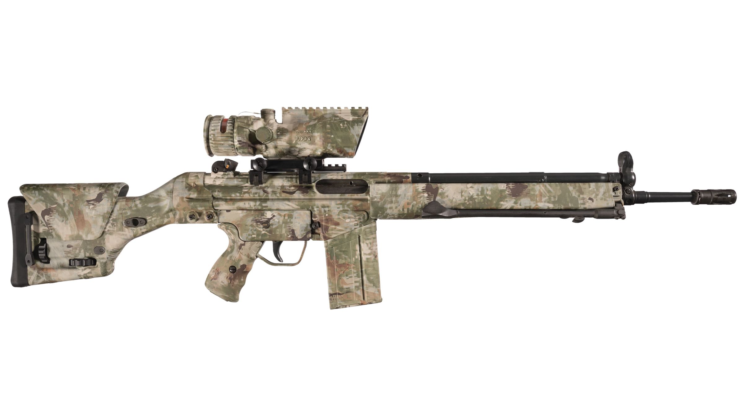 Heckler & Koch HK91 Semi-Automatic Rifle with Scope | Rock Island Auction