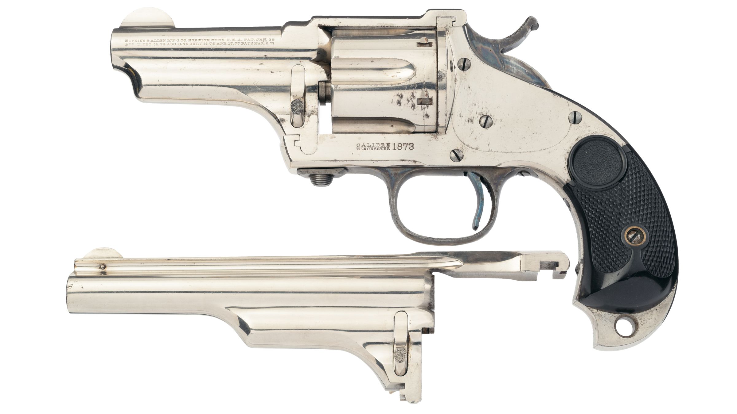 Merwin, Hulbert & Co. Large Frame Single Action Army Revolver | Rock ...