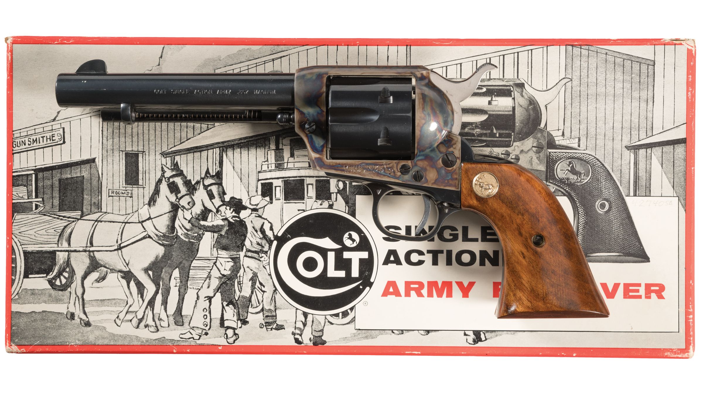 Colt Second Generation Single Action Army Revolver with Box | Rock ...