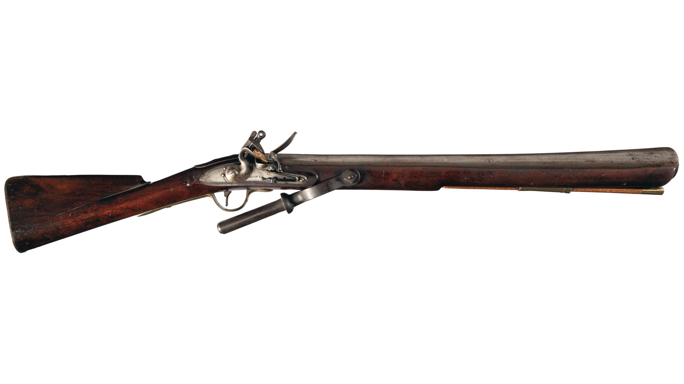 Blowen Marked British Royal Navy Flintlock Blunderbuss | Rock Island ...