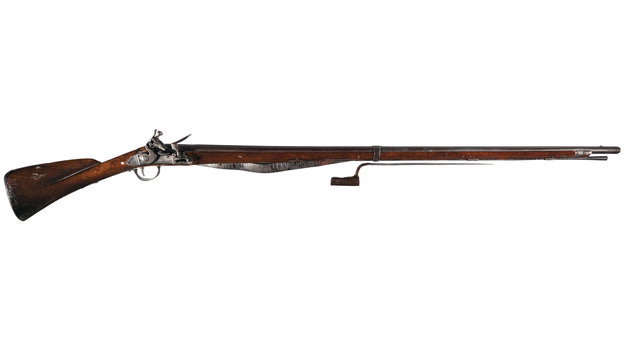 French Saint Etienne 1717 Flintlock Infantry Musket with Bayonet | Rock ...