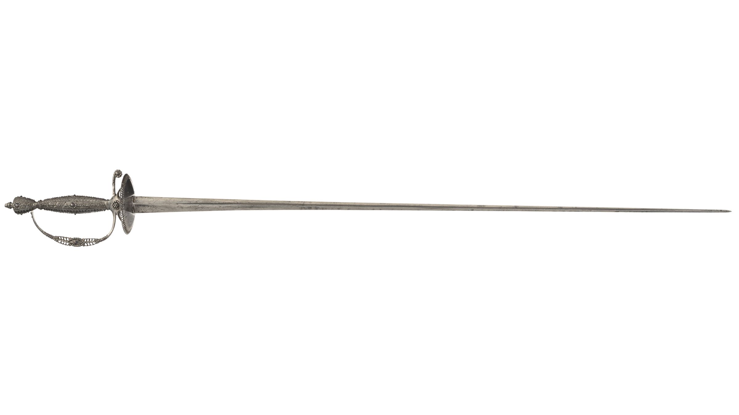 Faceted Steel Hilt Court Sword | Rock Island Auction