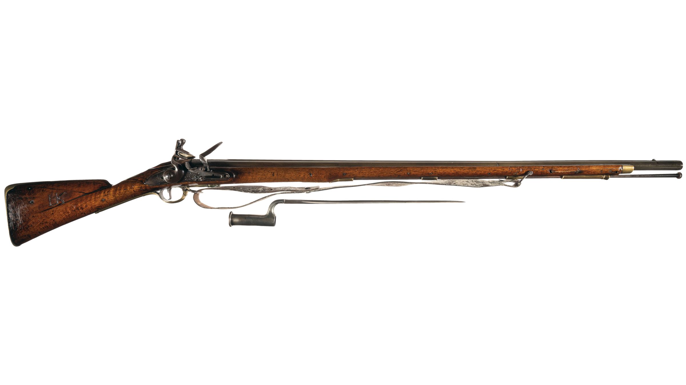 Revolutionary War "US" Marked Tower Short Land Brown Bess Musket | Rock ...