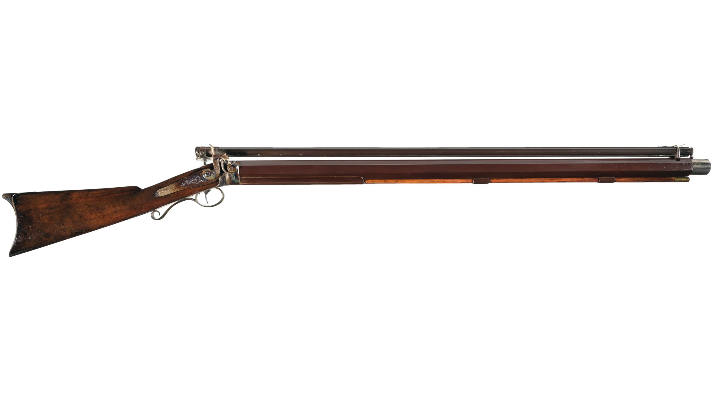 Engraved William Billinghurst Percussion Target Rifle | Rock Island Auction