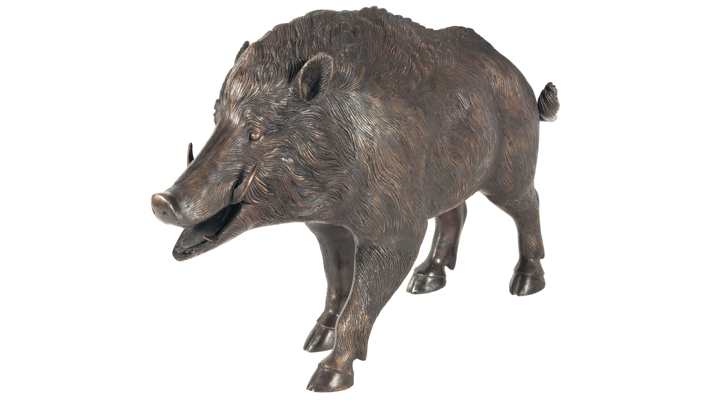 Large Razorback Boar by Mene | Rock Island Auction