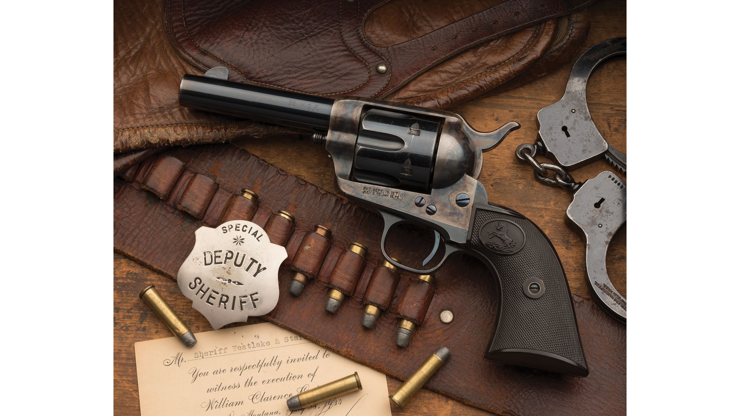 Antique Colt Single Action Sheriff's Model Revolver | Rock Island Auction
