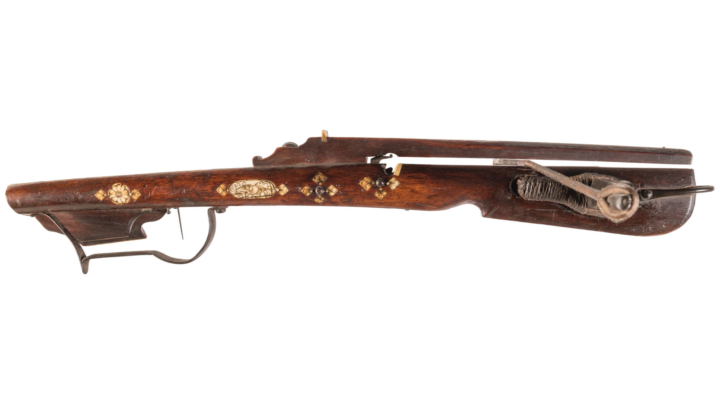 Ornate Inlaid Germanic/Swiss Renaissance Style Sporting Crossbow | Rock ...