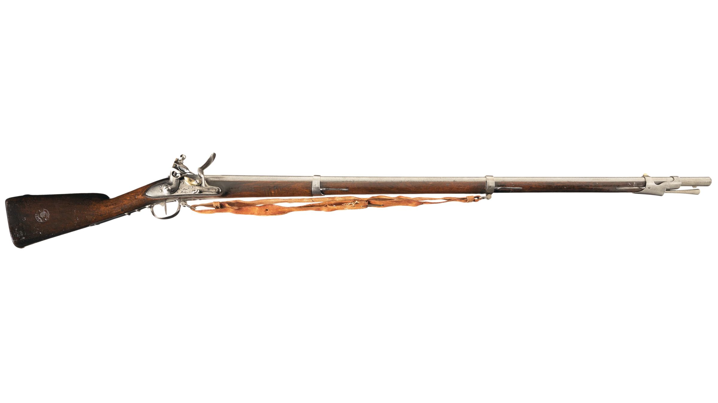 Napoleonic Wars Era French Mutzig 1777 Musket Dated 1811 | Rock Island ...