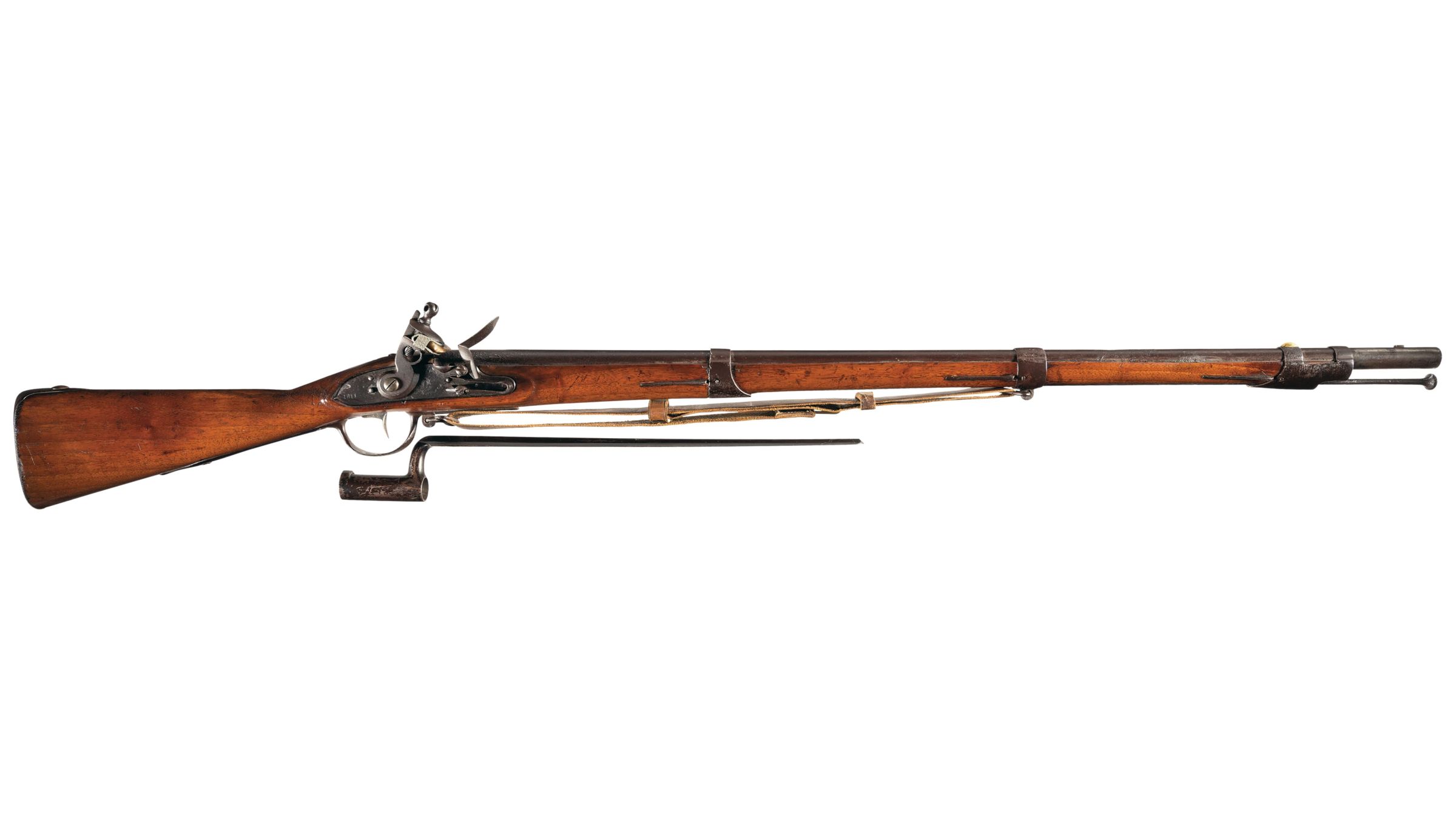 U.S. Springfield 1817 Artillery/Cadet Musket with Bayonet | Rock Island ...