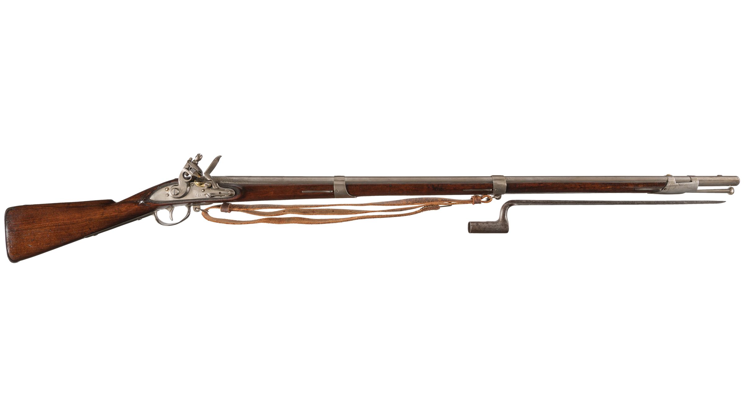 War of 1812 L. Pomeroy Massachusetts Contract Flintlock Musket | Rock ...