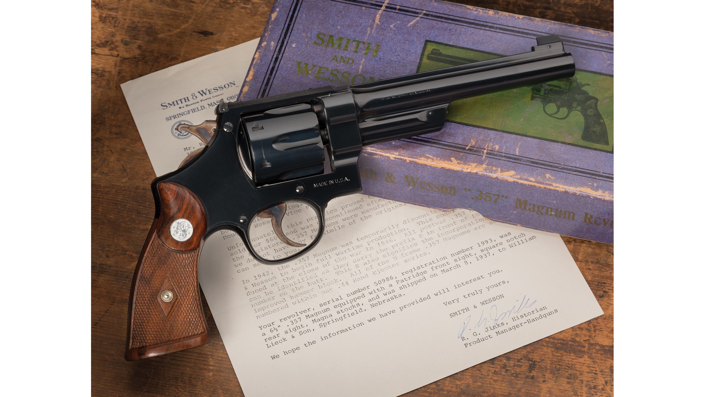 Smith & Wesson .357 Registered Magnum Revolver | Rock Island Auction
