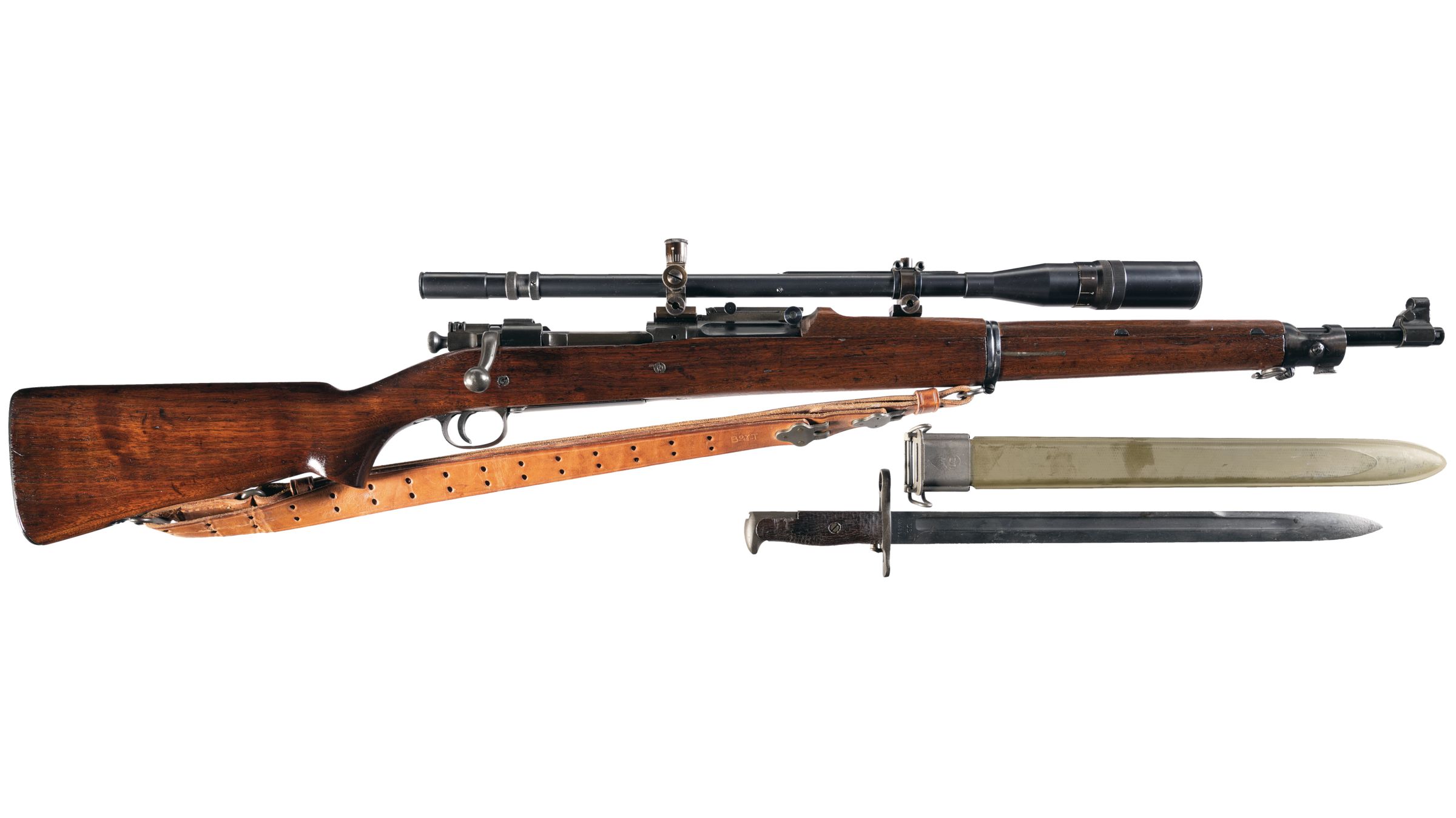 U.S. Springfield 1903 Rifle, 1942 USMC Sniper Configuration | Rock ...