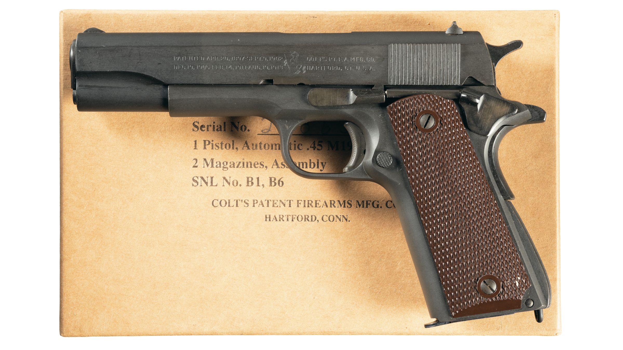 World War II U.S. Colt Model 1911A1 Pistol | Rock Island Auction