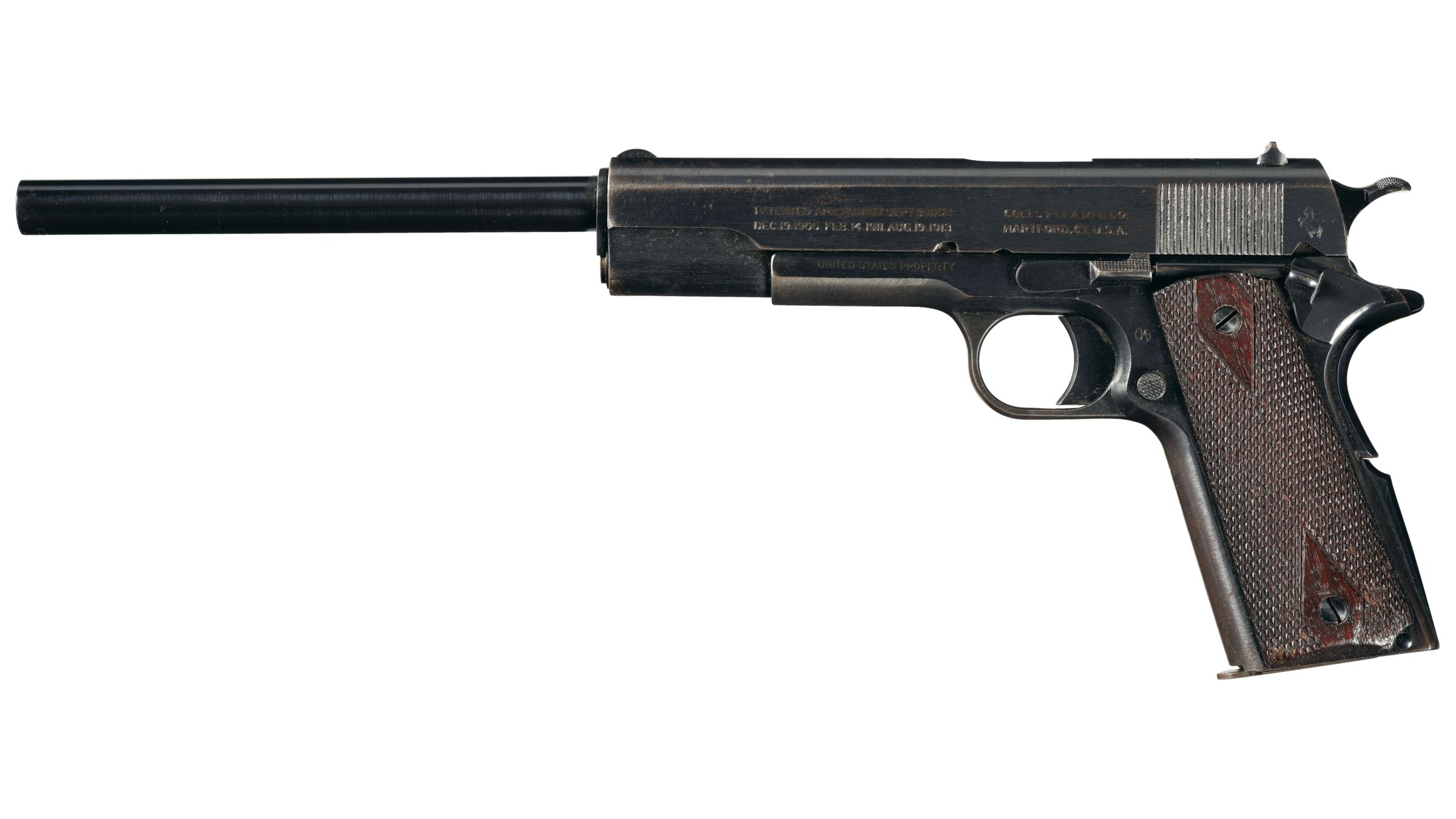 Long Barrel U.S. Colt Model 1911 Pistol | Rock Island Auction