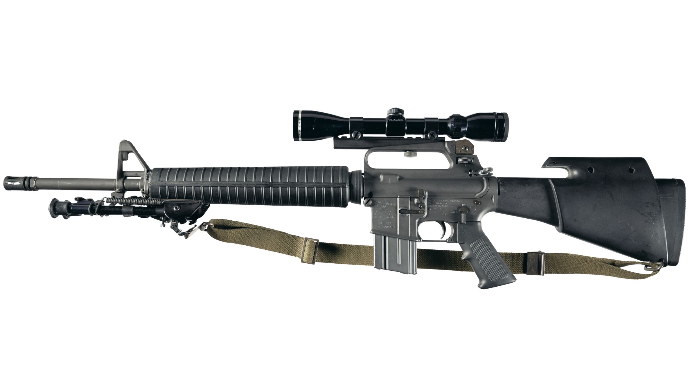 Colt AR-15 A2 Delta-Style HBAR Sporter Semi-Automatic Rifle | Rock ...