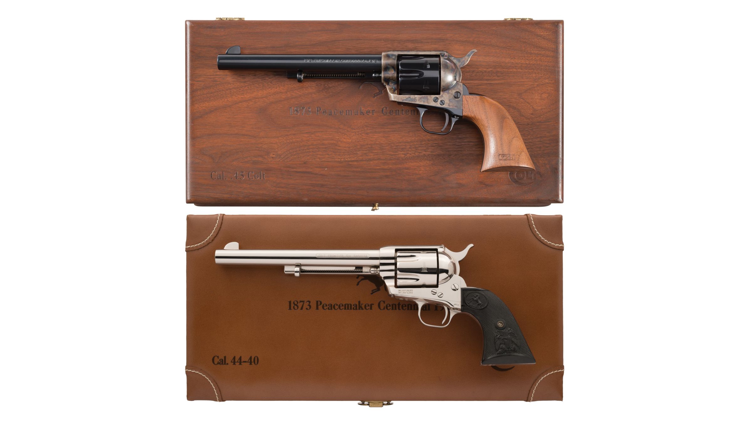 Pair of Colt Peacemaker Centennial Single Action Army Revolvers | Rock ...