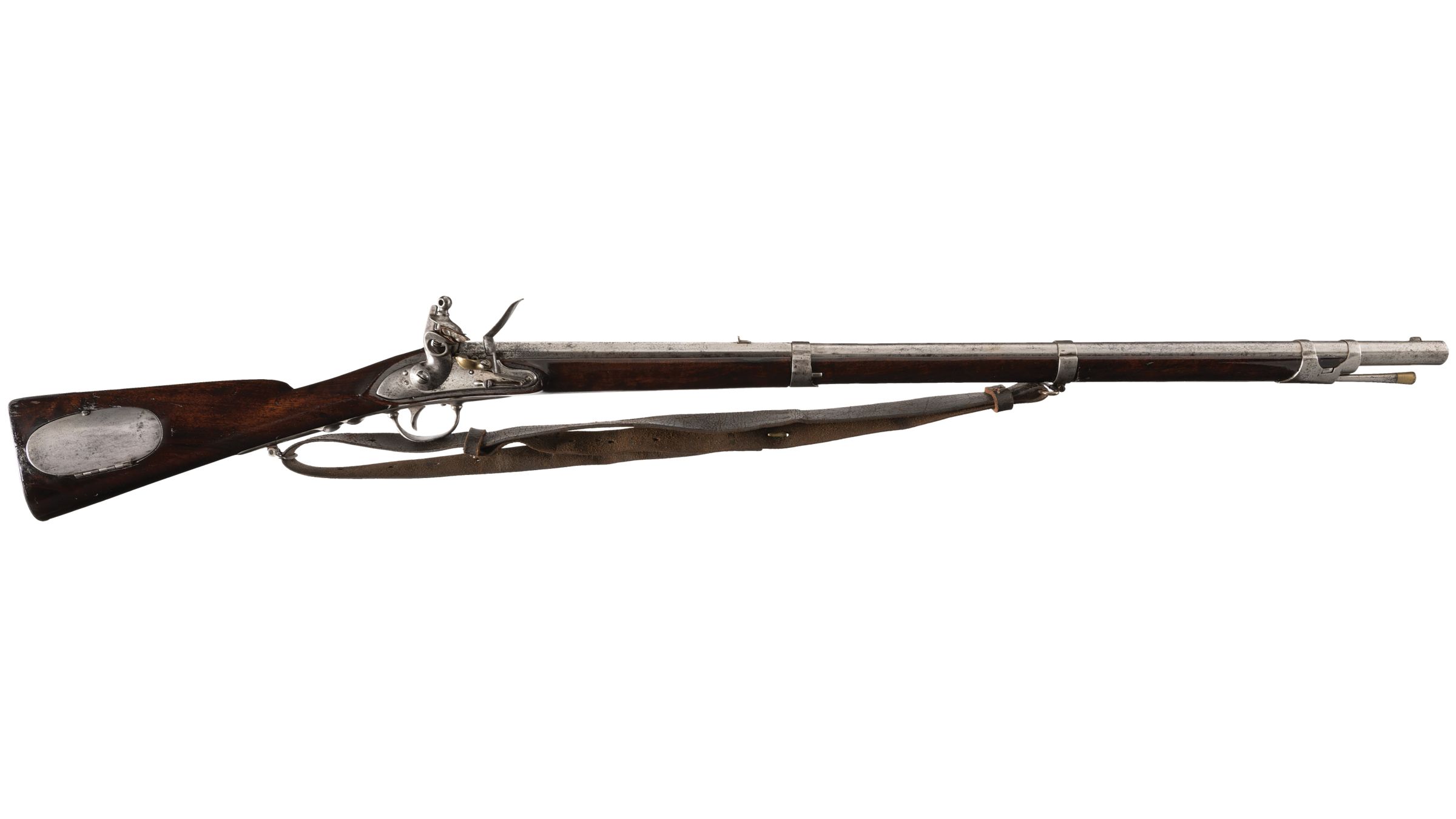 Robert Johnson U.S. Contract Model 1814 Flintlock Rifle | Rock Island ...