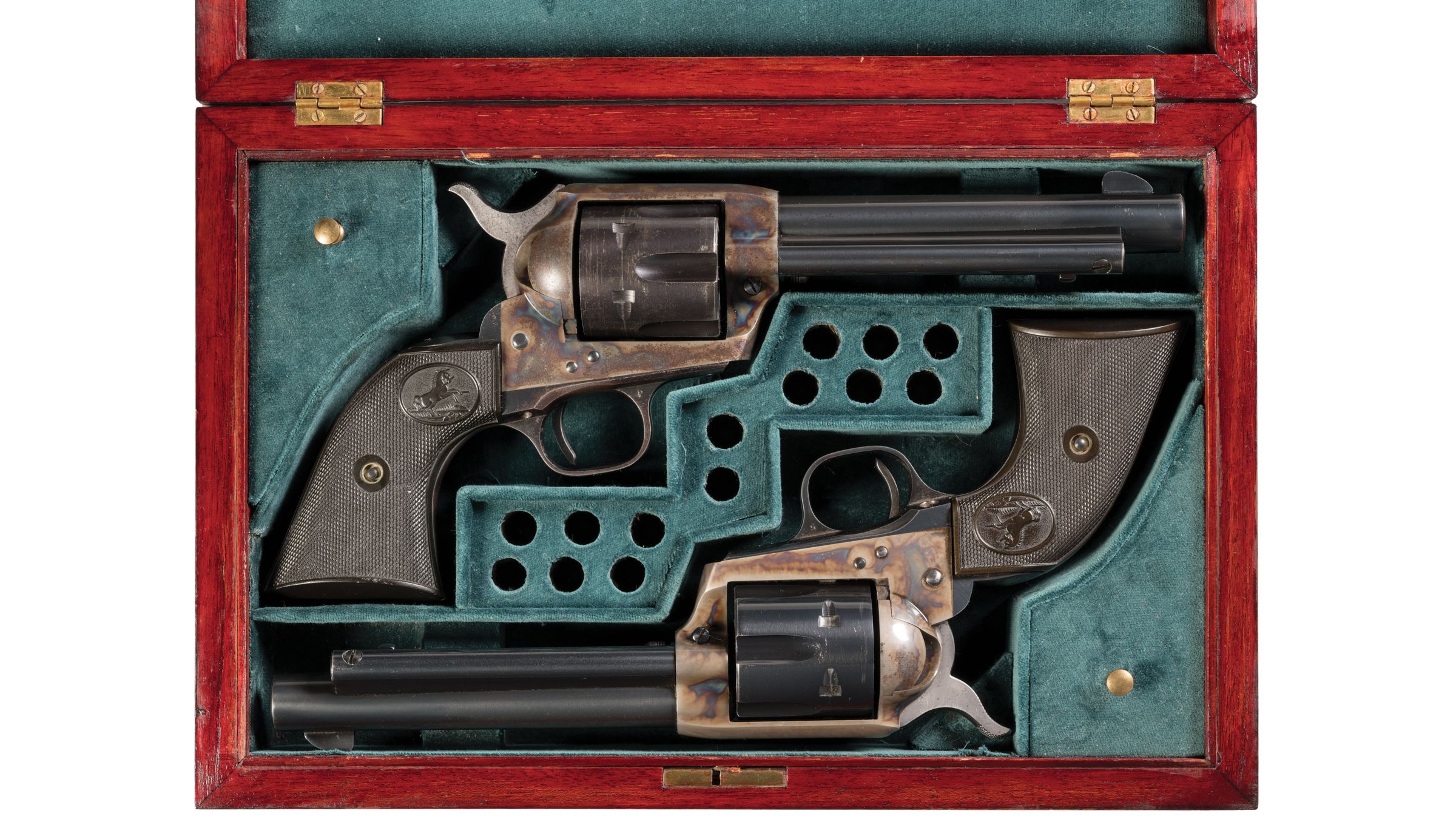 Ernie Lind's Two Colt 2nd Gen Single Action Army Revolvers | Rock Island Auction