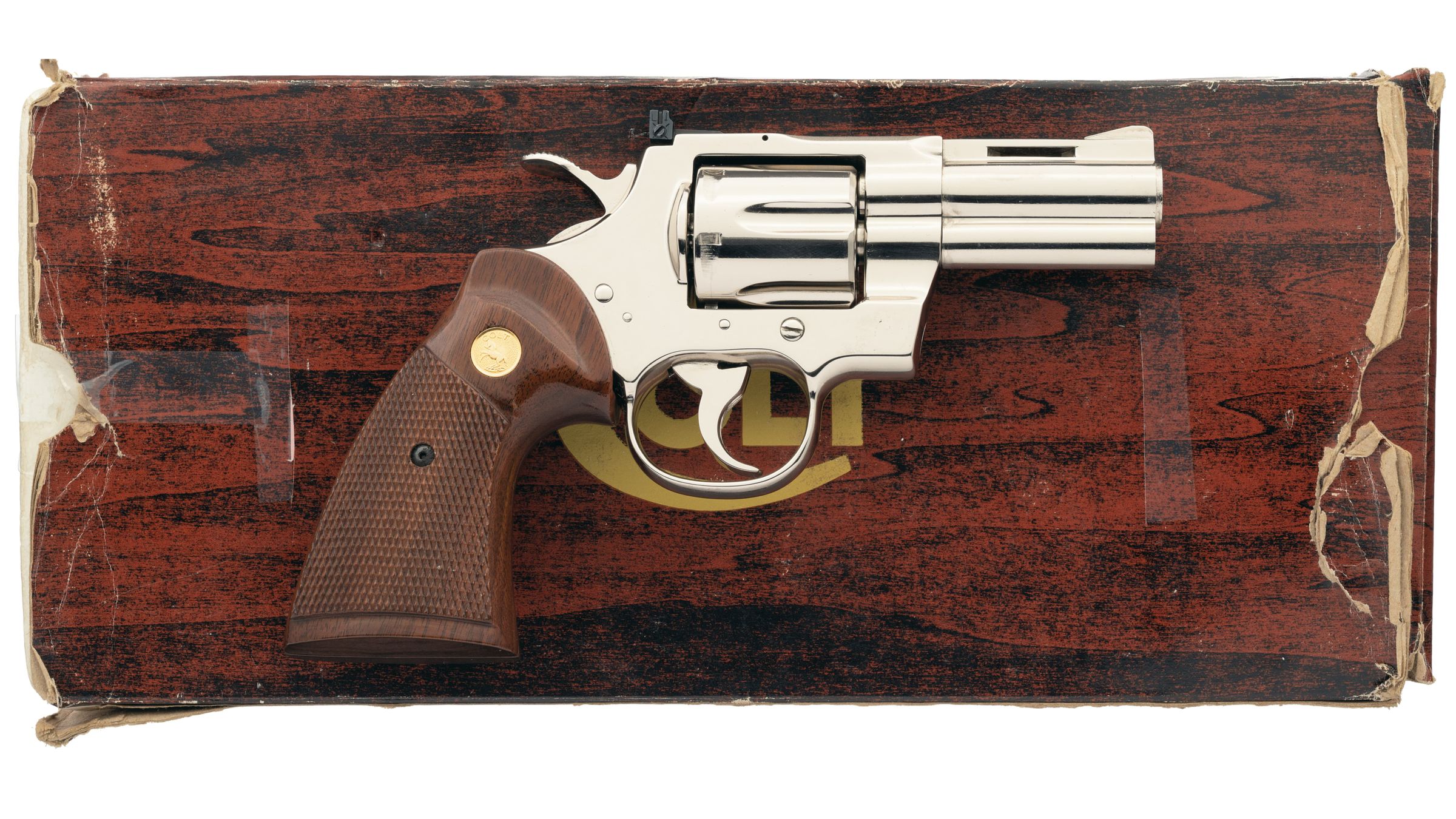Colt California Combat Python Revolver with Factory Letter | Rock ...