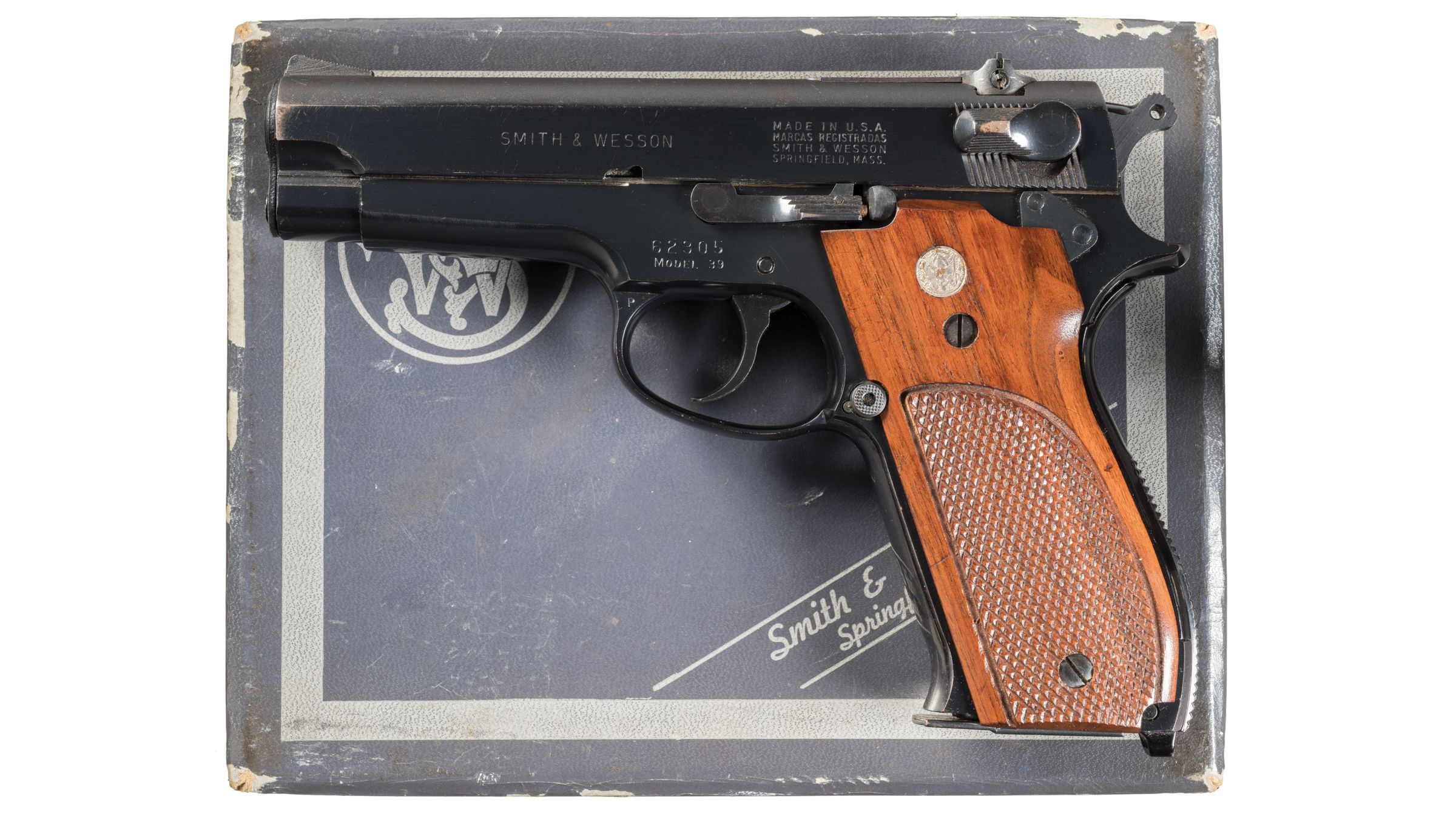 Steel Frame Smith & Wesson Model 39 Pistol | Rock Island Auction