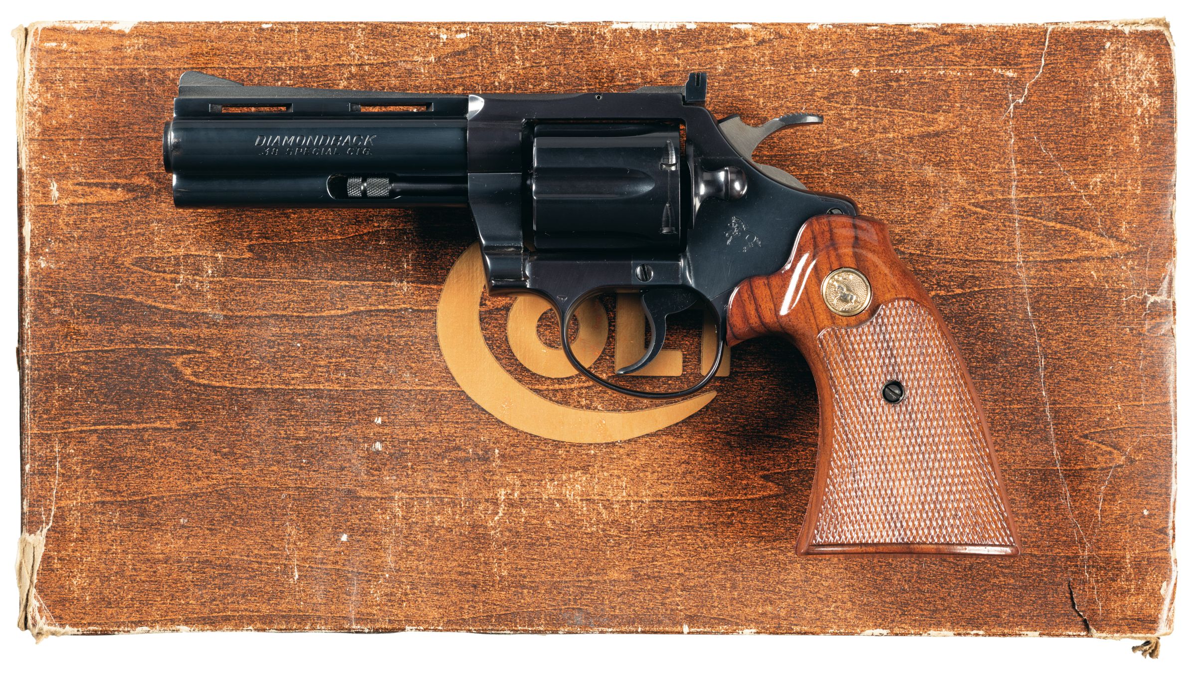 Colt Diamondback Double Action Revolver with Box | Rock Island Auction