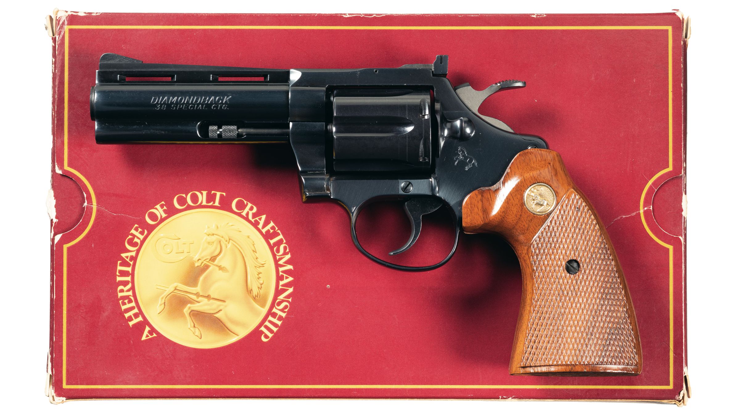 Colt Diamondback Double Action Revolver with Box | Rock Island Auction