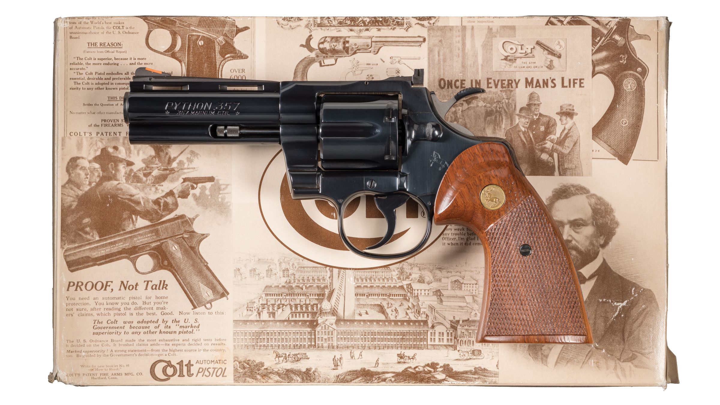 Colt Python Double Action Revolver with Box | Rock Island Auction