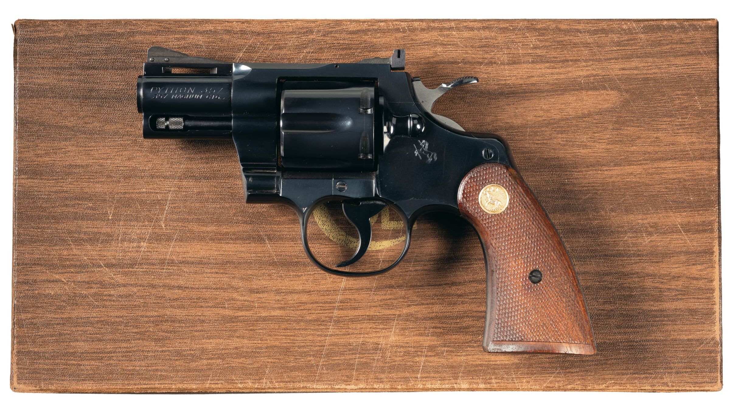 Colt Python Double Action Revolver with 2 1/2 Inch Barrel | Rock Island ...