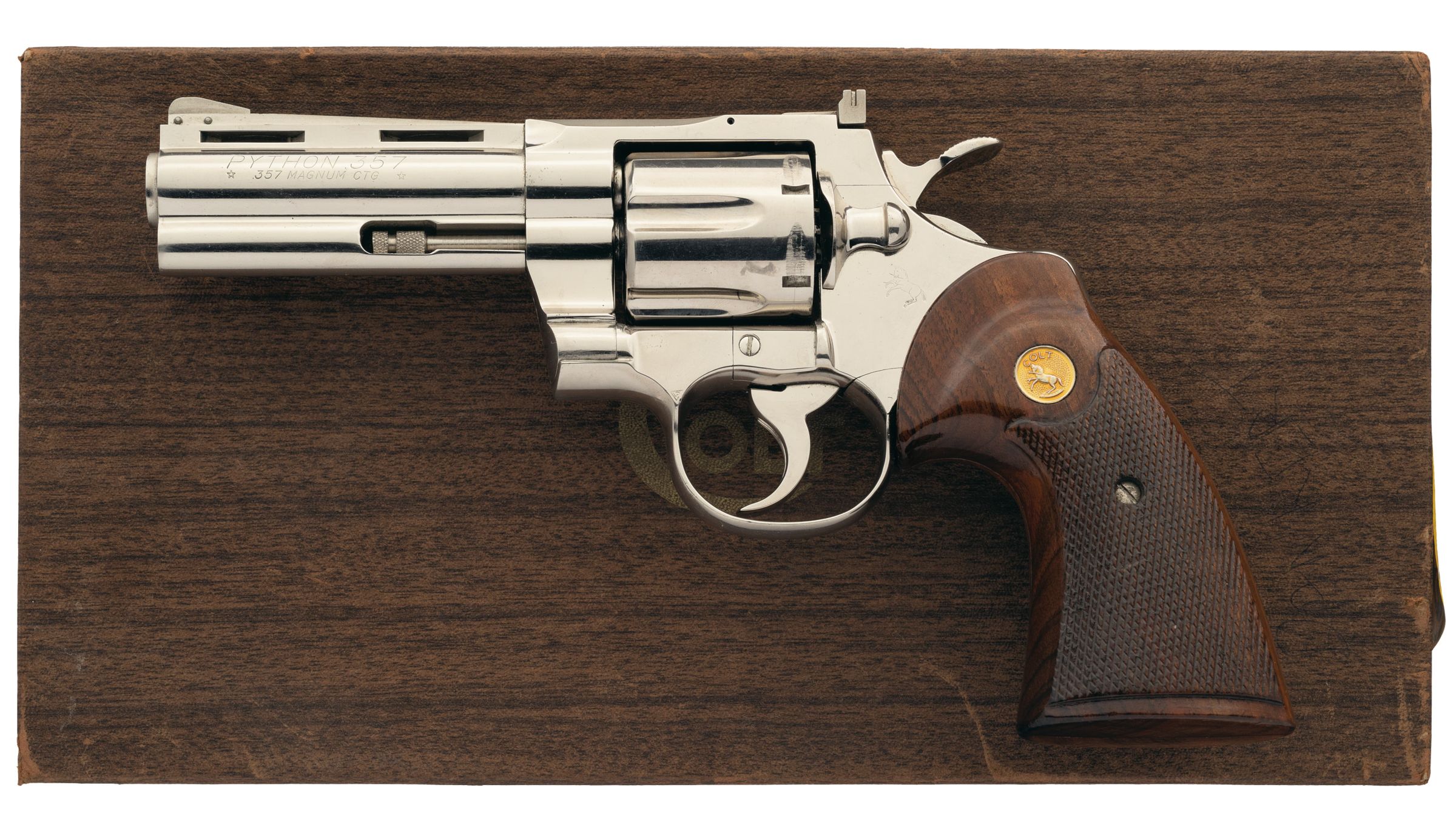 Colt Python Double Action Revolver with Box | Rock Island Auction