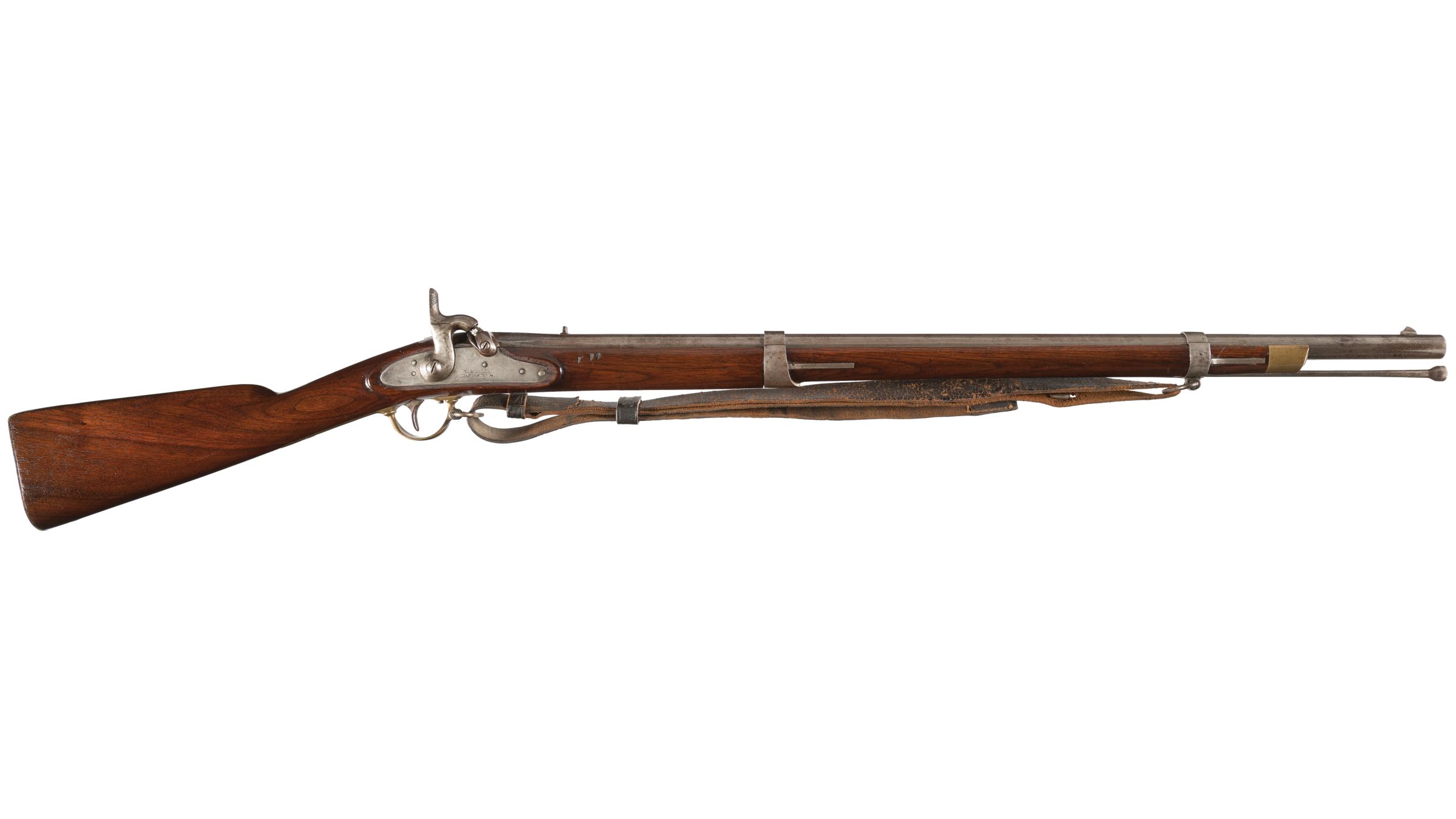 Documented H. E. Leman Percussion Rifle | Rock Island Auction