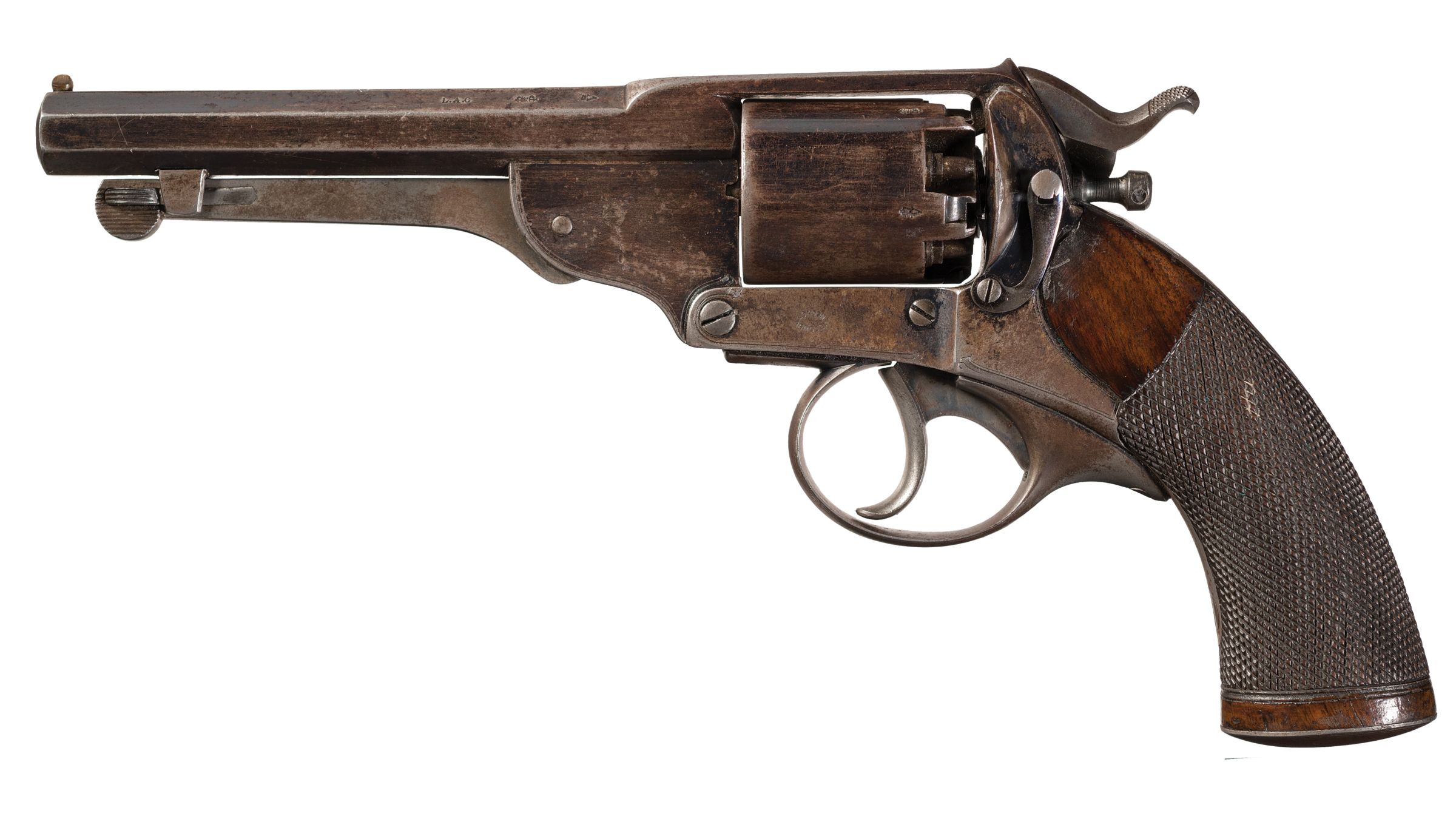 Civil War Era Kerr's Patent Percussion Double Action Revolver | Rock ...