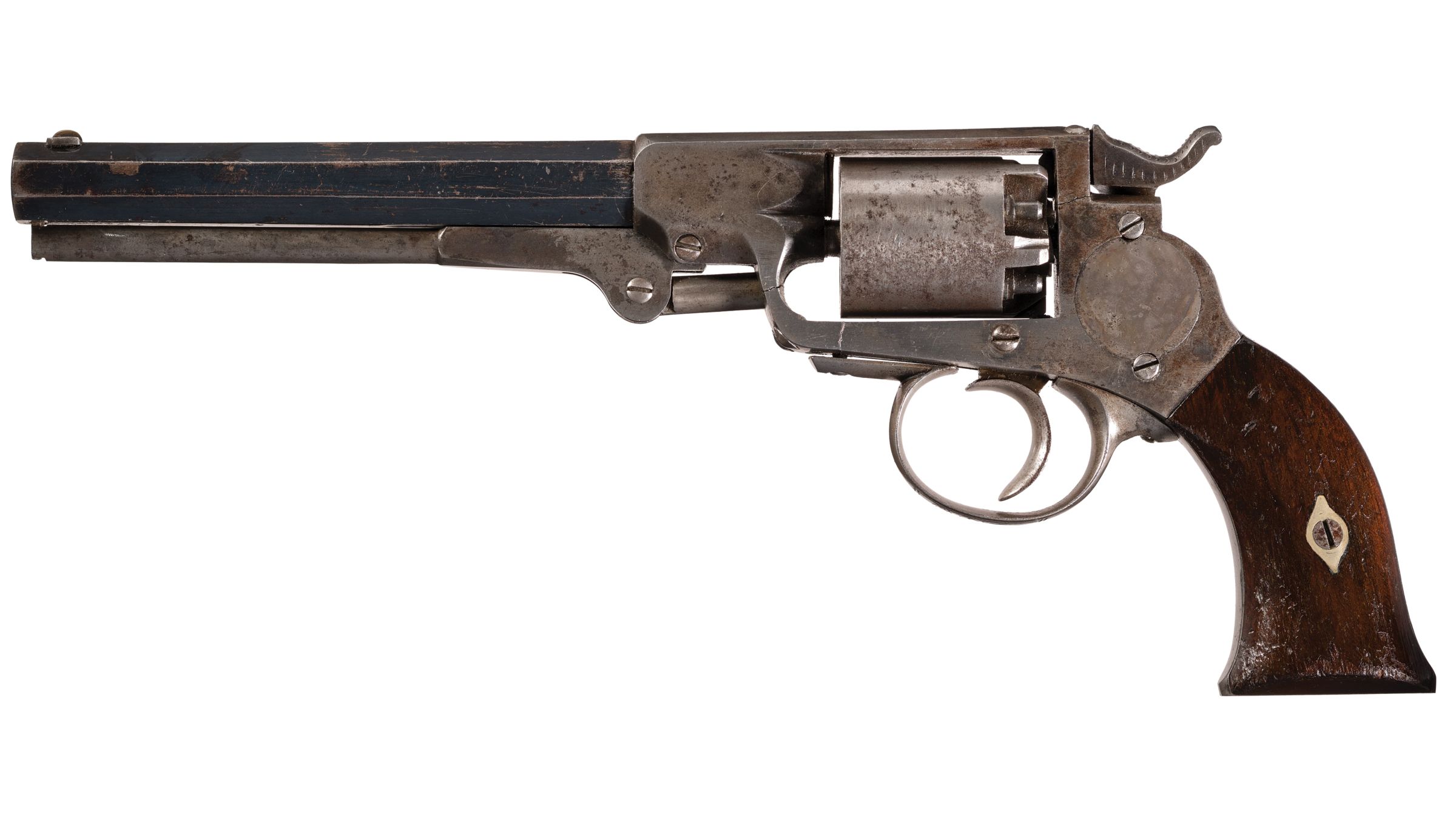 IXL Navy Double Action Percussion Revolver Serial Number 5 | Rock ...