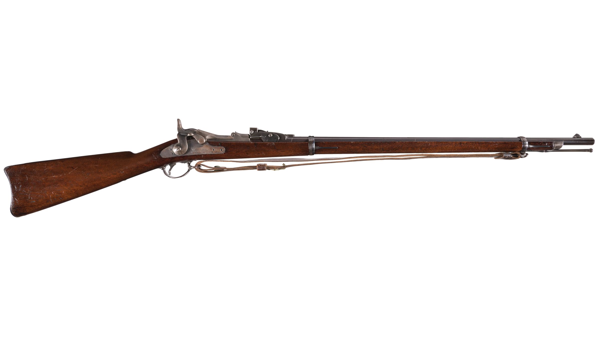 U.S. Springfield Model 1884 Rifle with Barringer Rear Sight | Rock ...