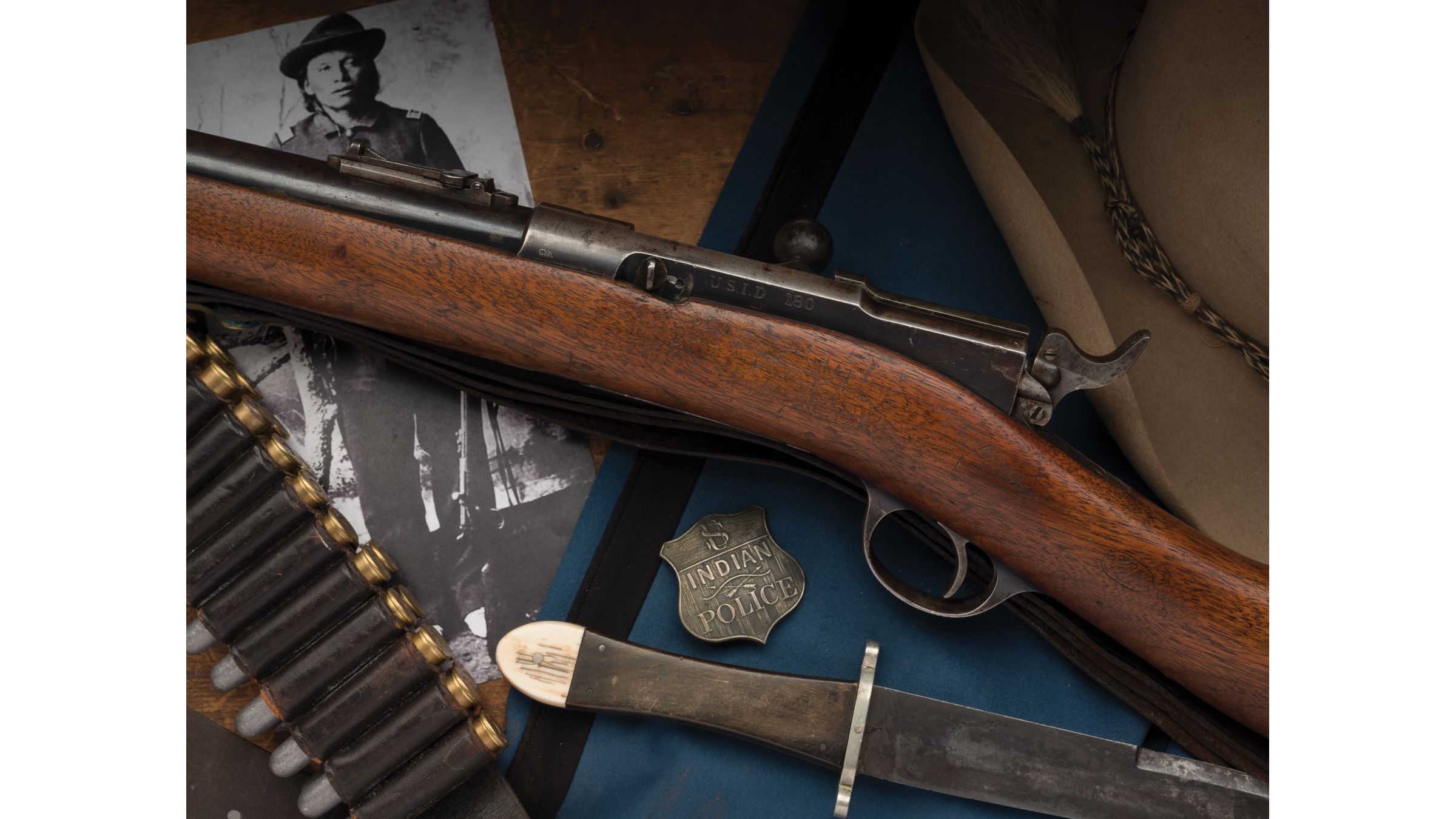 U.S.I.D. Marked Remington-Keene Frontier Magazine Rifle | Rock Island ...