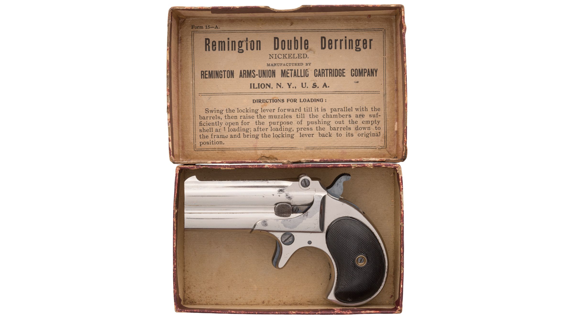 Early Production Remington-U.M.C. Over/Under Derringer | Rock Island ...