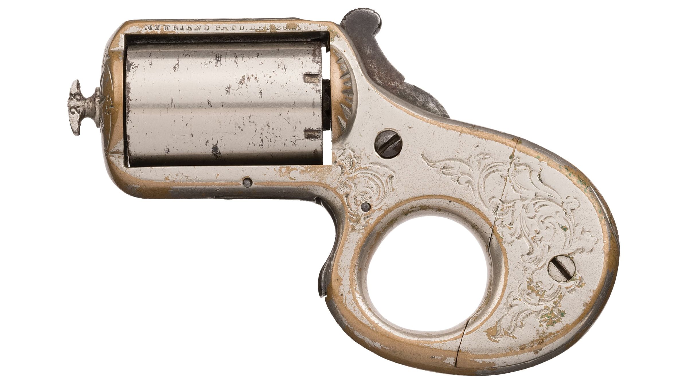 James Reid "My Friend" Knuckle-Duster .22 Caliber Revolver | Rock ...