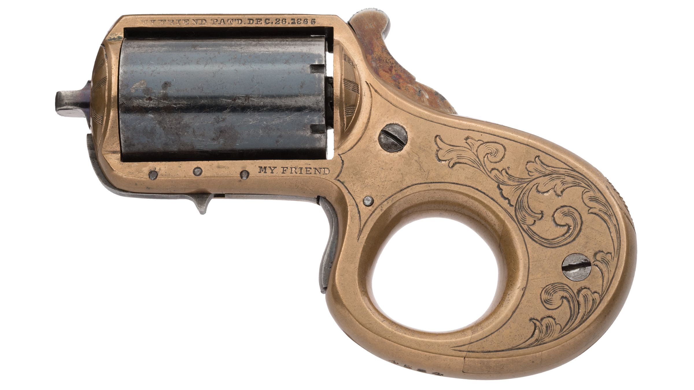 James Reid "My Friend" Knuckle-Duster .22 Caliber Revolver | Rock ...