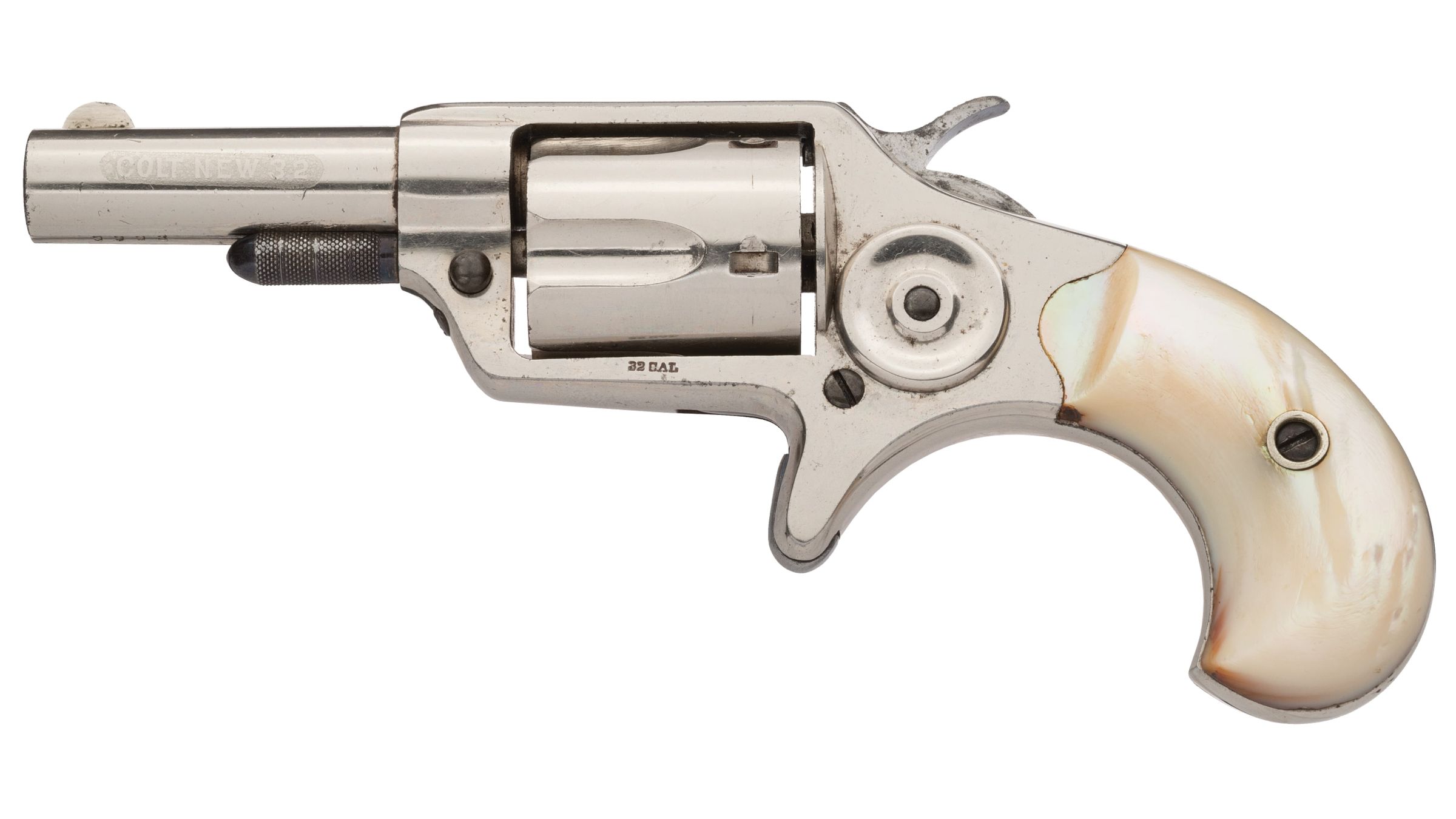 Colt Etched Panel New Line 32 Caliber Pocket Revolver | Rock Island Auction