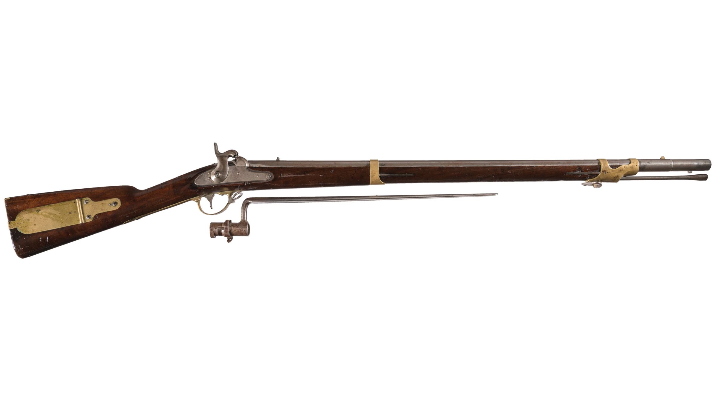 U.S. Remington Model 1841 Rifle with Socket Bayonet Adaptation | Rock ...