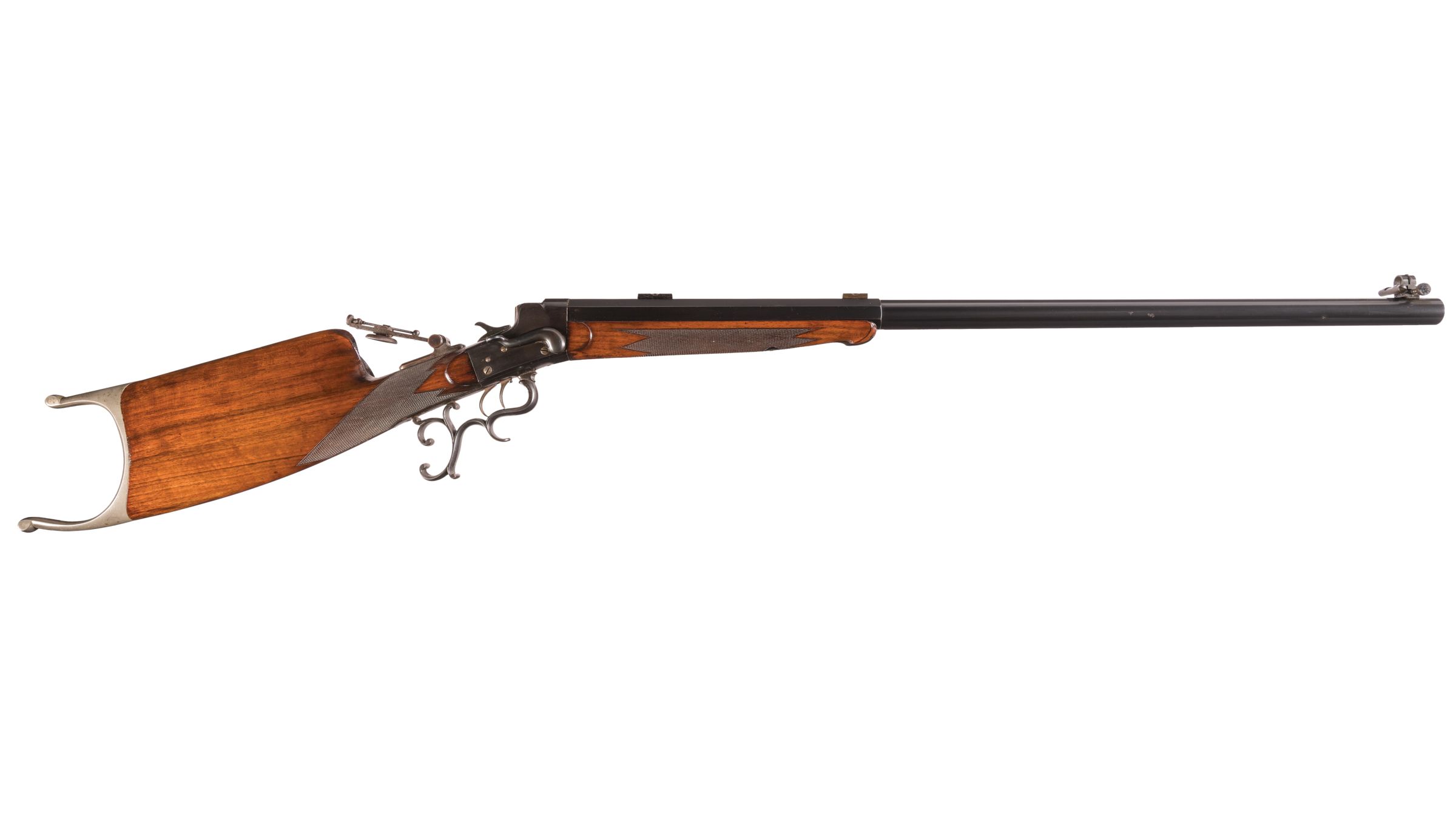 Remington No. 3 Hepburn Schuetzen Match Style Single Shot Rifle | Rock ...