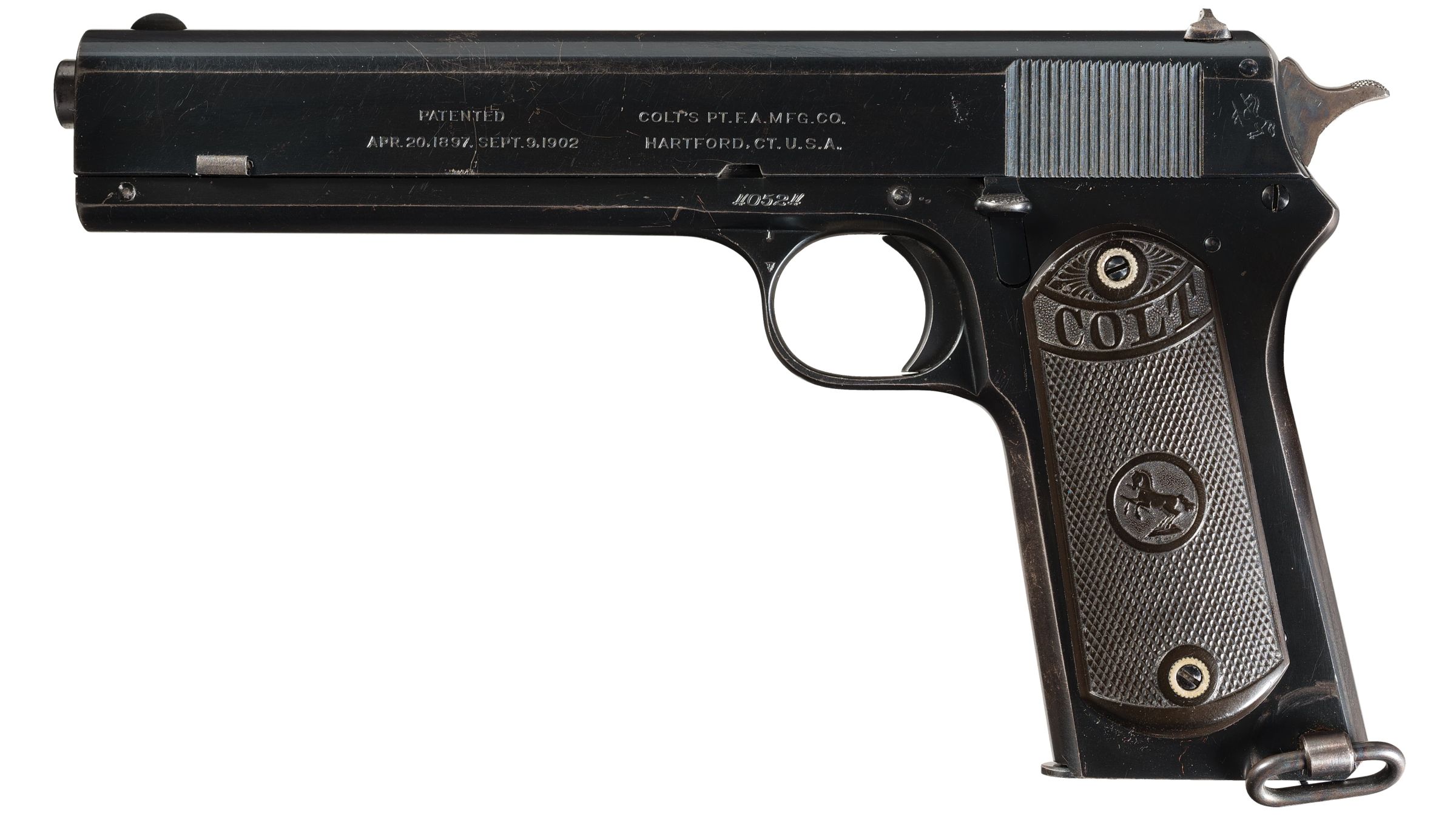 Colt Model 1902 Military Semi-Automatic Pistol | Rock Island Auction